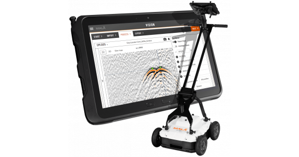 EasyLocator GPR georadar/markradar - REAL - Nye søkemetoder